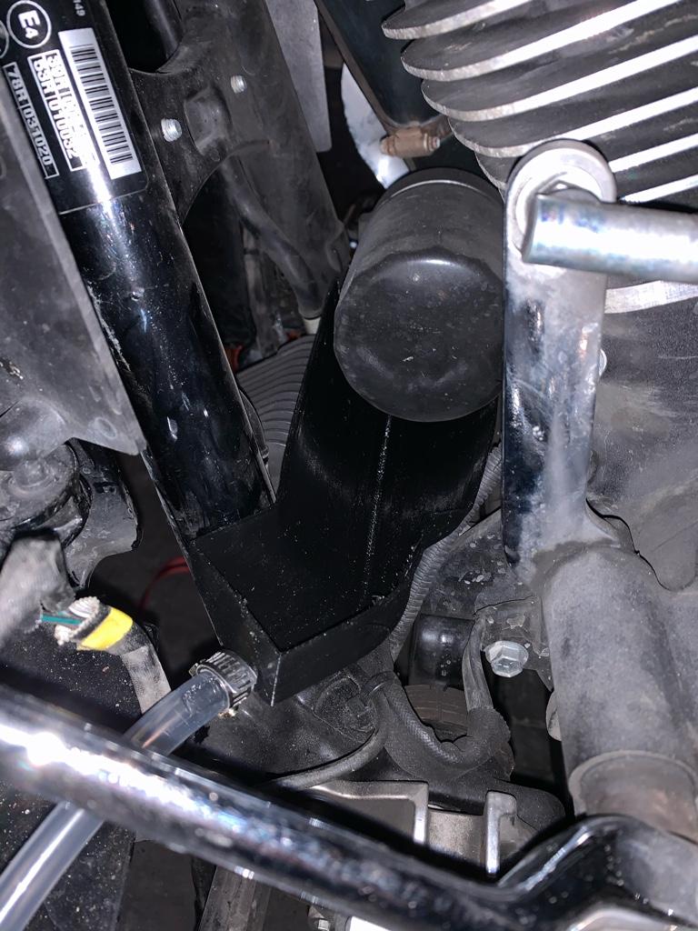 3D printed oil filter drain pan - UPDATED | Road Glide
