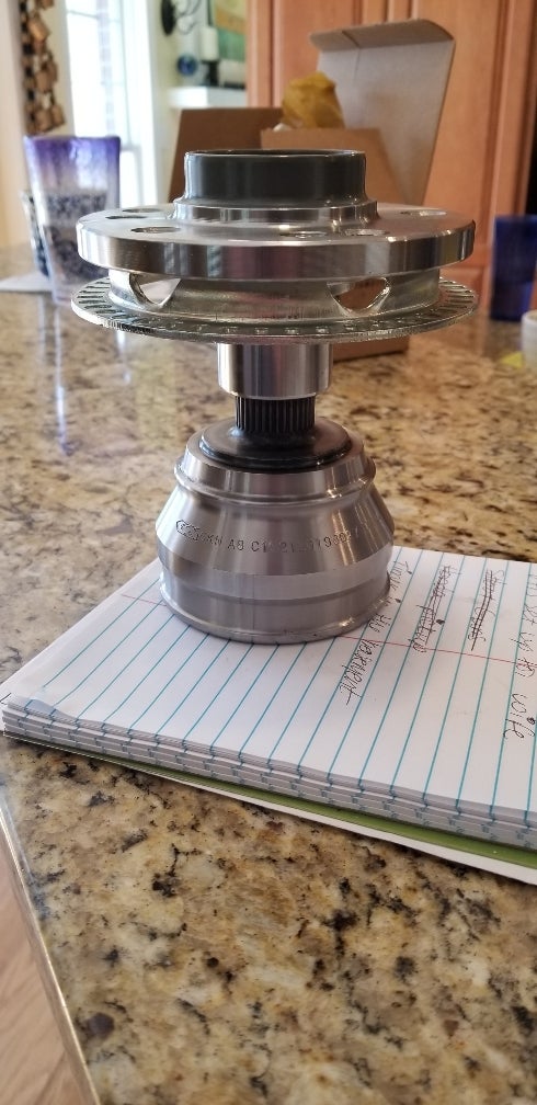 Hub Won't Fit New Axle Spline | VW Vortex - Volkswagen Forum