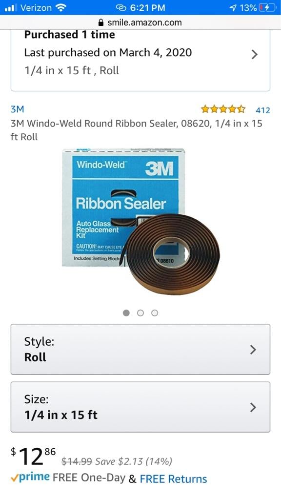 SLC Windshield SEALS Front AND Back. What to purchase? How to Install ...