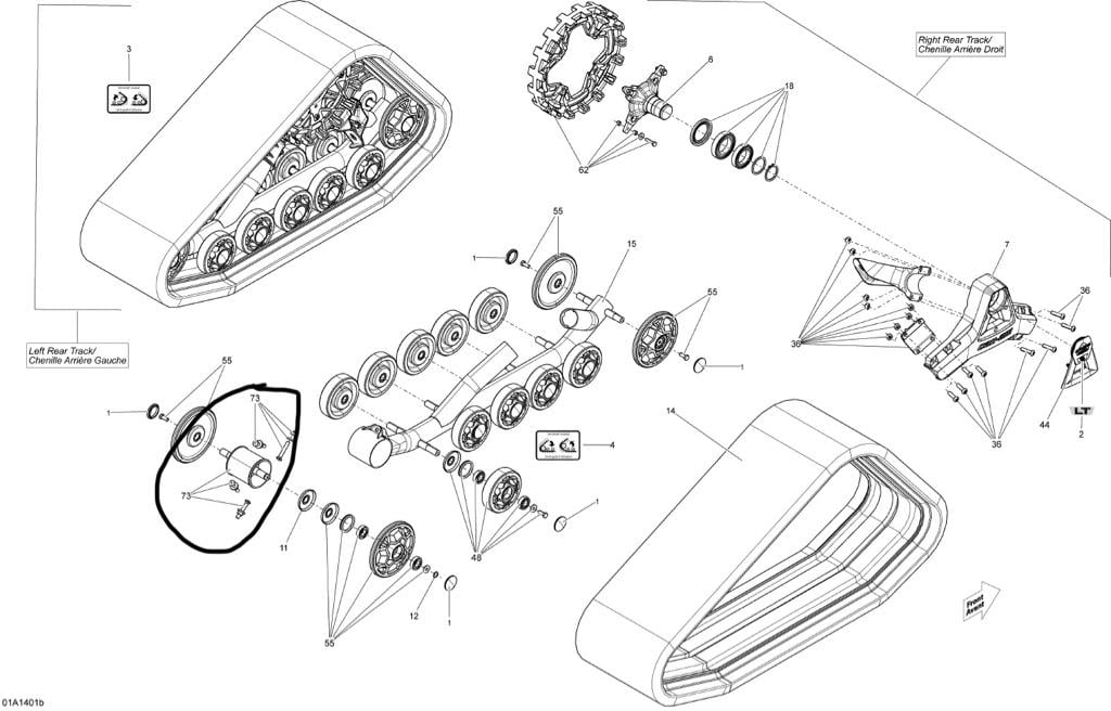 Apache 360 LT Tracks, weak point | Can-Am Maverick Forum