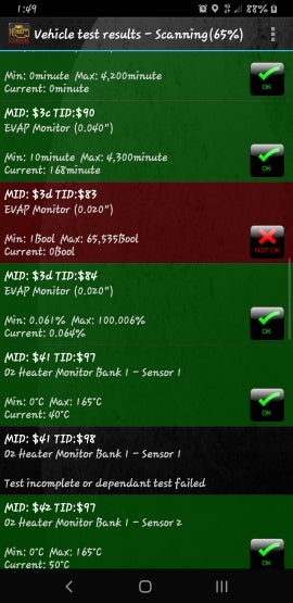 Evap trouble on torque app | Jeep Commander Forum