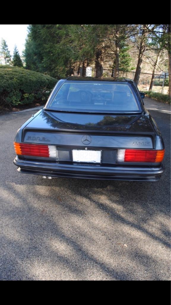 1985 500sl AMG 199 on Black | Mercedes-Benz Forum