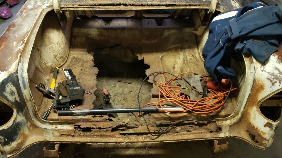 Trunk pan replacement | Chevy Tri Five Forum