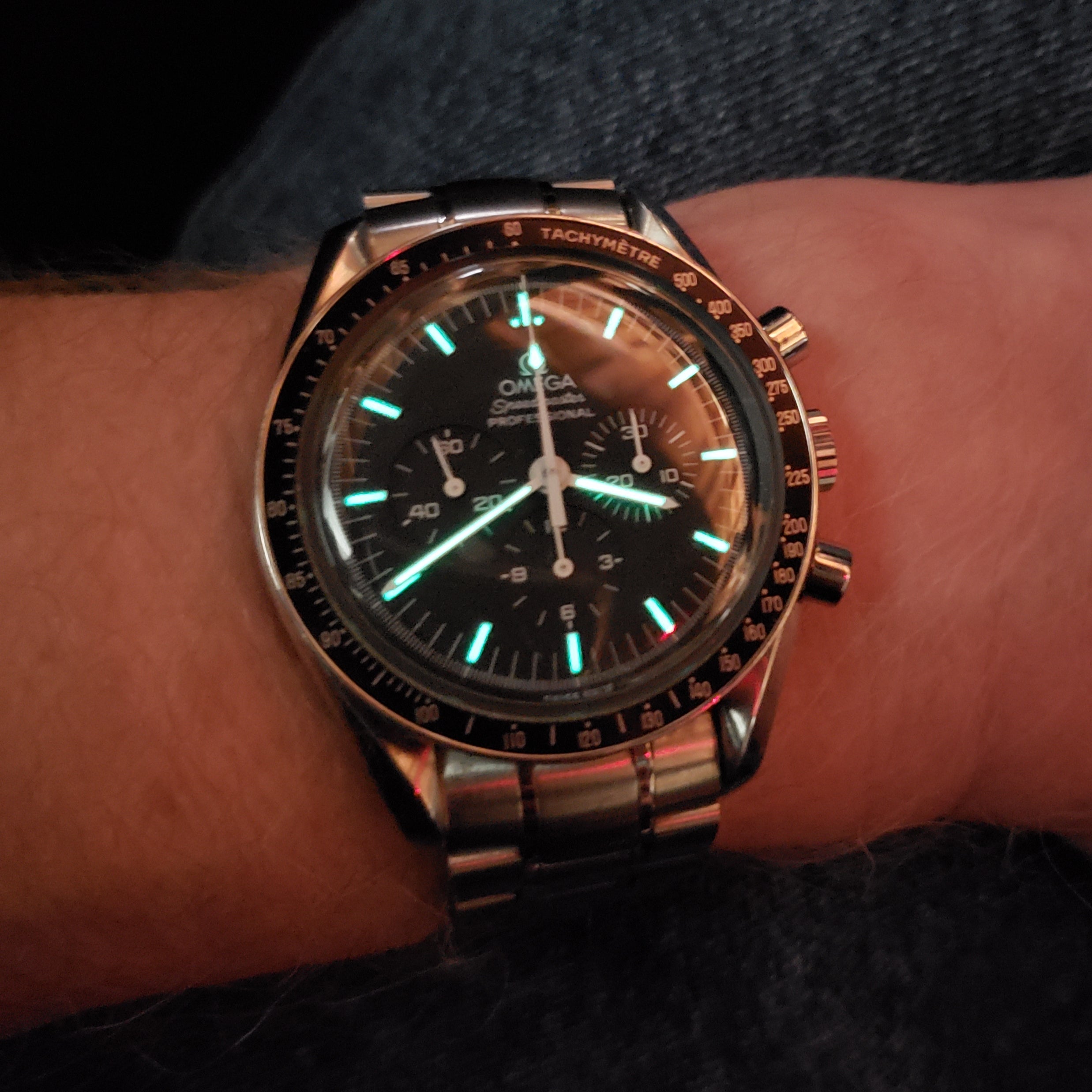 Speedmaster lume question | WatchUSeek Watch Forums