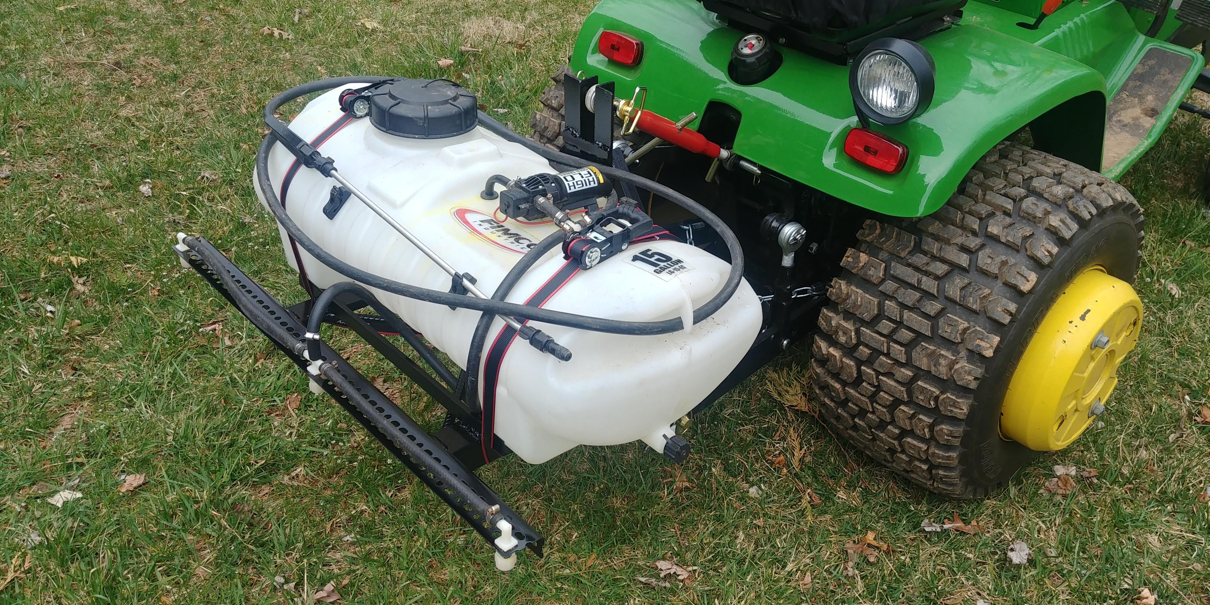3PH sprayer tank build? | My Tractor Forum