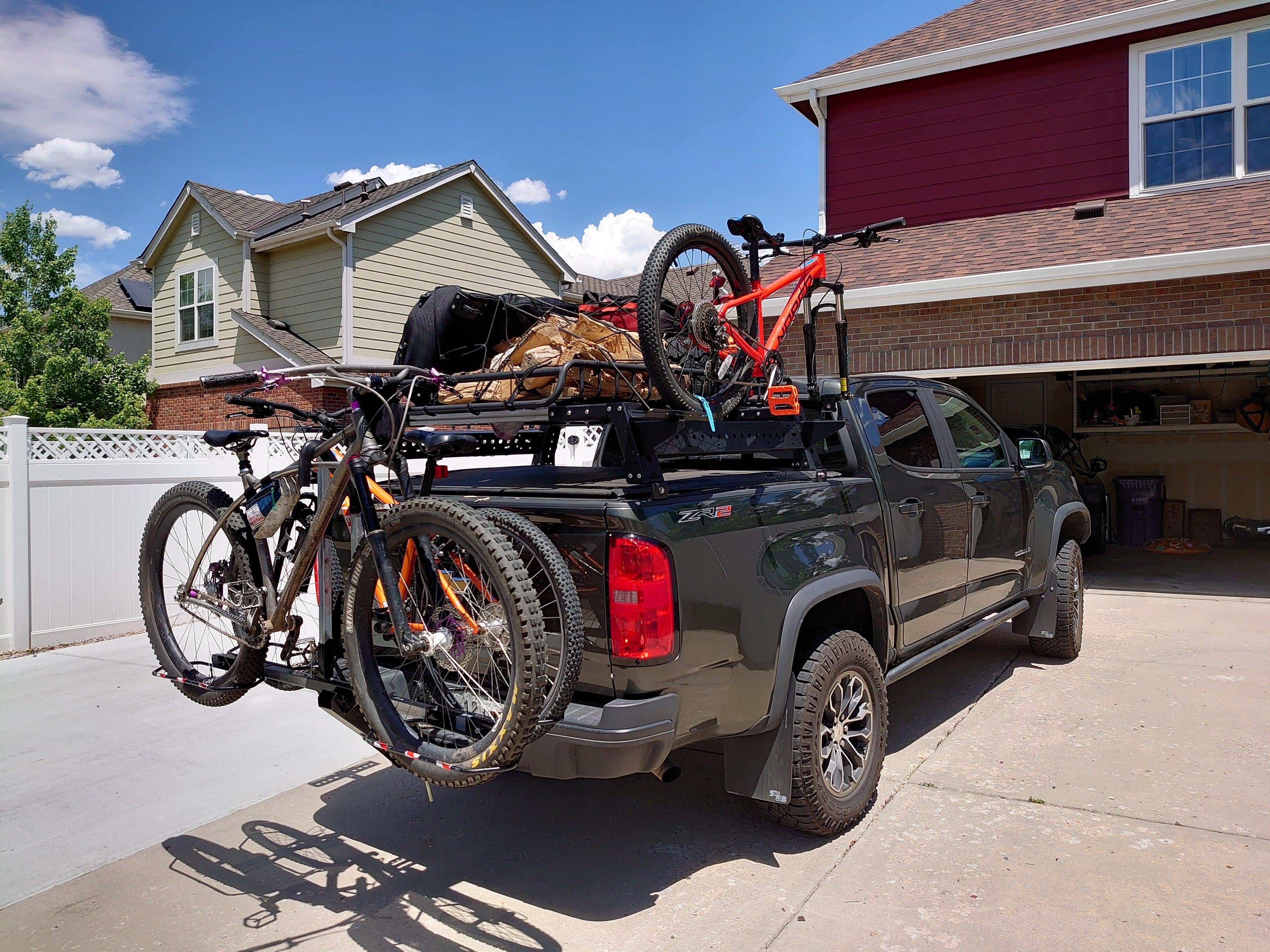 5th Gen 4Runner Hitch Rack: Recon vs 1up. which sticks out less ...
