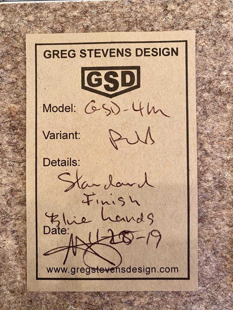 FS: Greg Stevens Designs GSD-4M (LNIB) | WatchUSeek Watch Forums