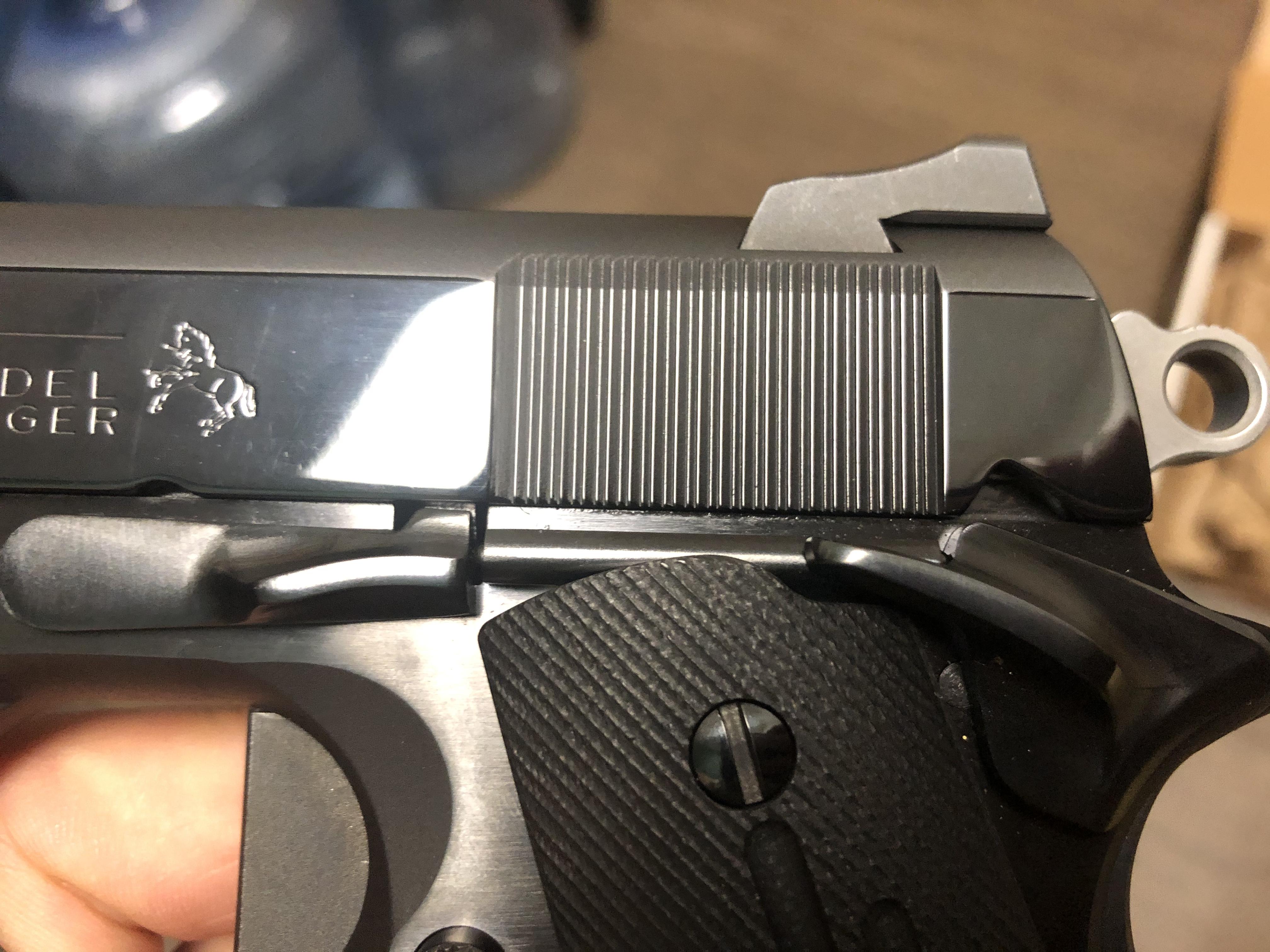 Colt slide serration differences? | 1911 Firearm Addicts