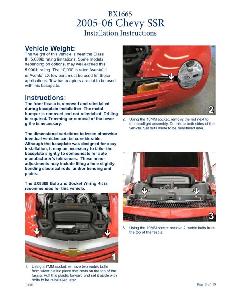 Towing a SSR | Chevy SSR Forum