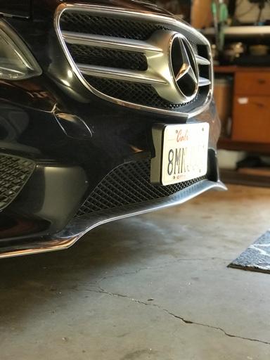 finally did it: dinged front air dam, so now what? | Mercedes-Benz Forum