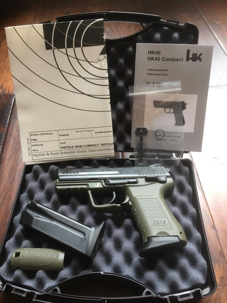SOLD: HK45C NATO green, new in box | HKPRO Forums