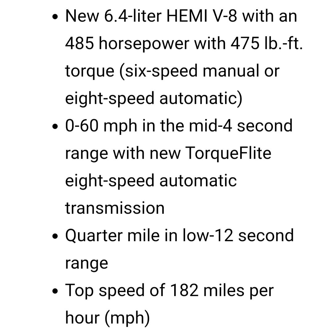 Scat Pack Top Speed | Dodge Challenger Forum