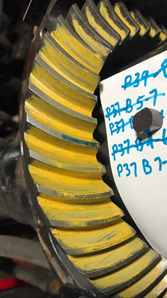 gear contact pattern advice | Hot Rod Forum