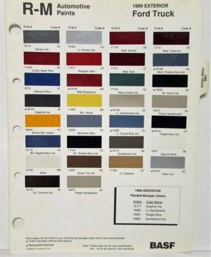 Paint color | Bronco Forum - Full Size Ford Bronco Forum