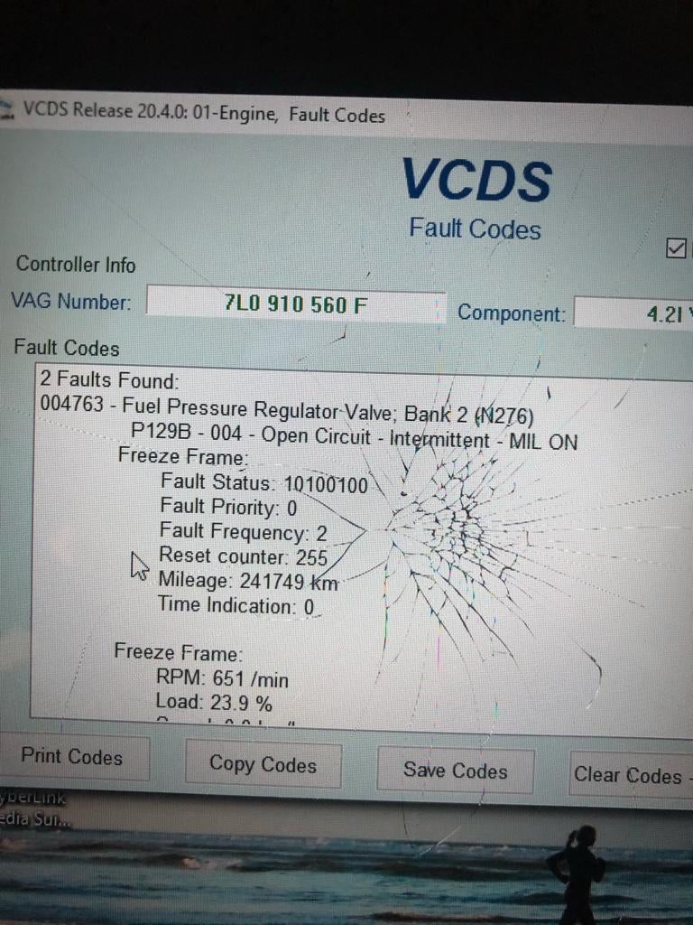 P2294 & P129B 07 V8 FSI | Club Touareg Forum