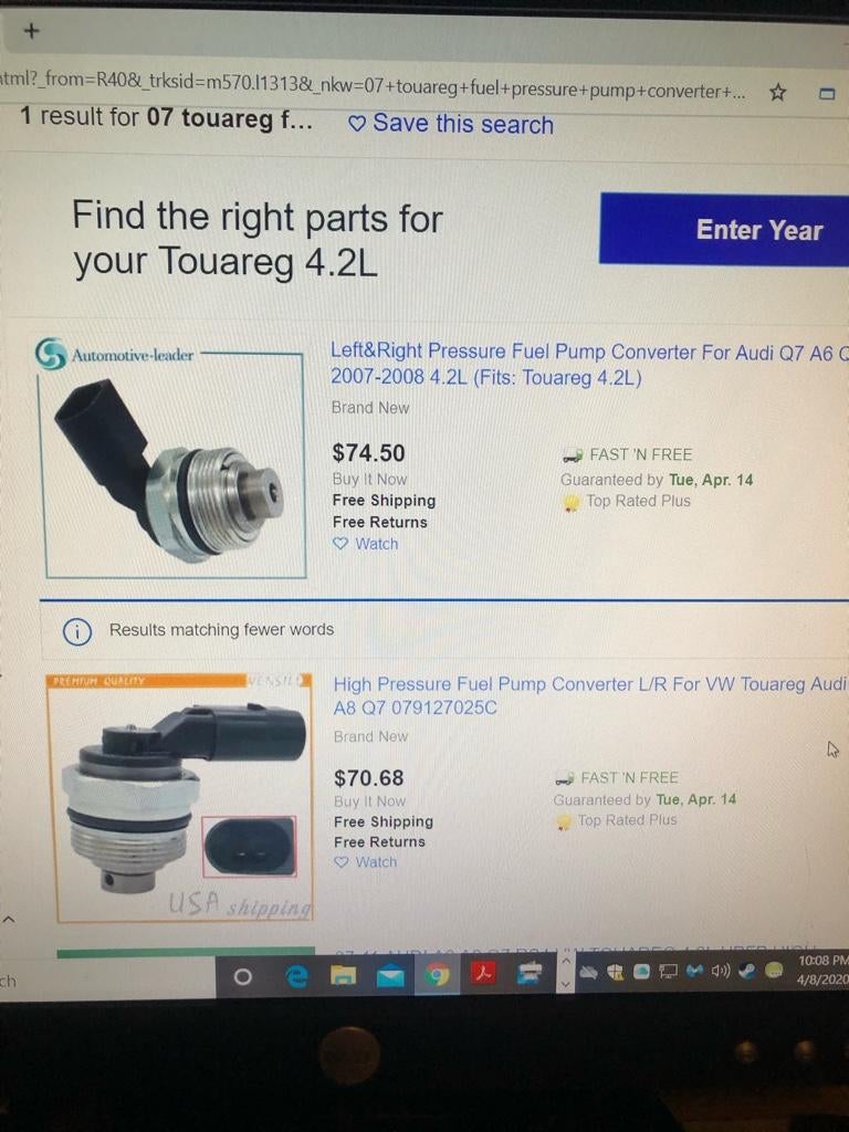 P2294 & P129B 07 V8 FSI | Club Touareg Forum