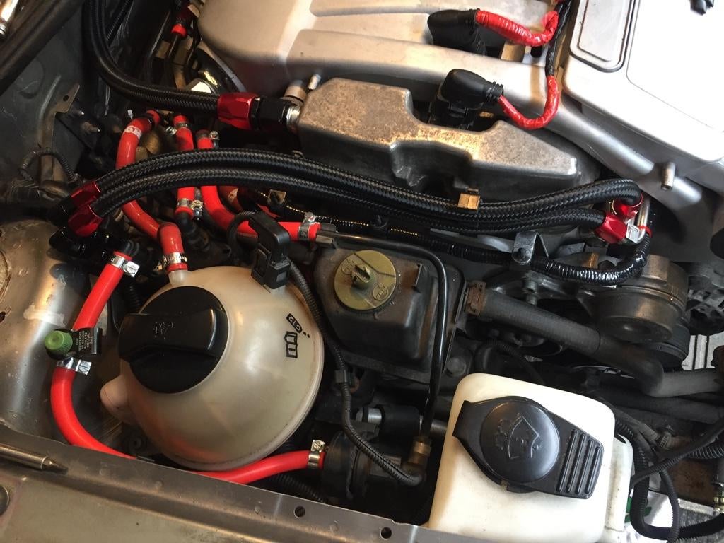 Vr6 AN fuel line conversion | VW Vortex - Volkswagen Forum