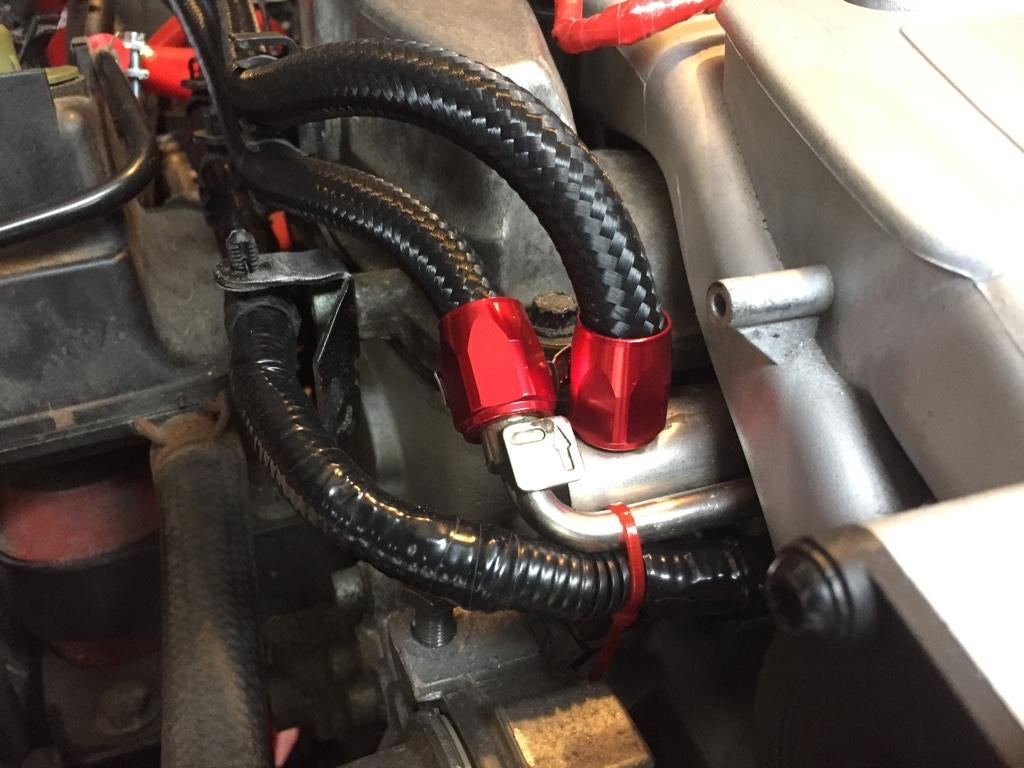 Vr6 AN fuel line conversion | VW Vortex - Volkswagen Forum