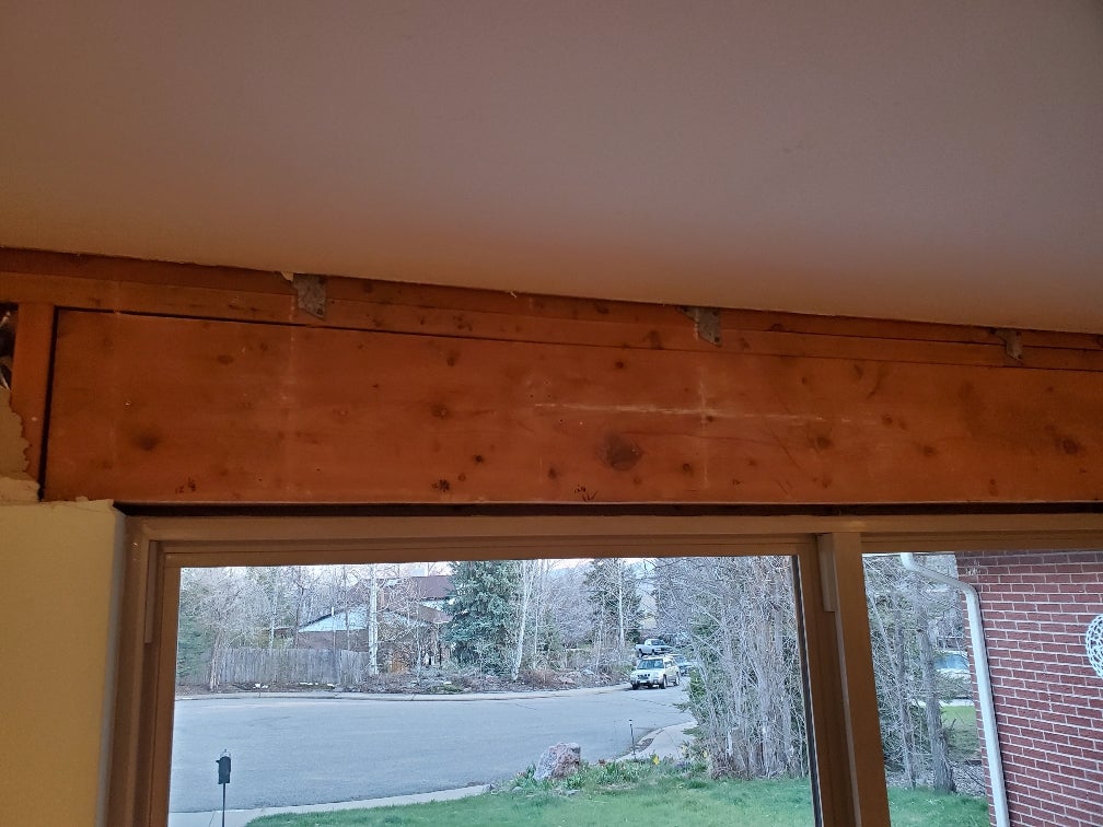 Sagging window header | DIY Home Improvement Forum