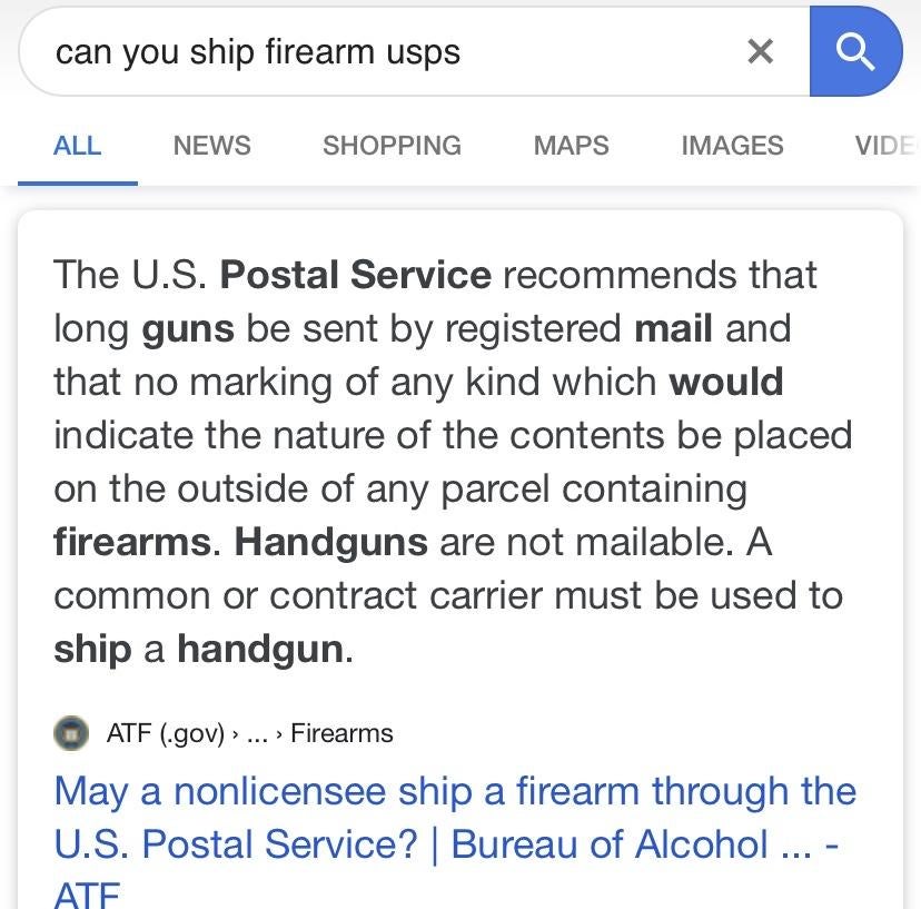 How to ship a rifle with USPS | AK Rifles