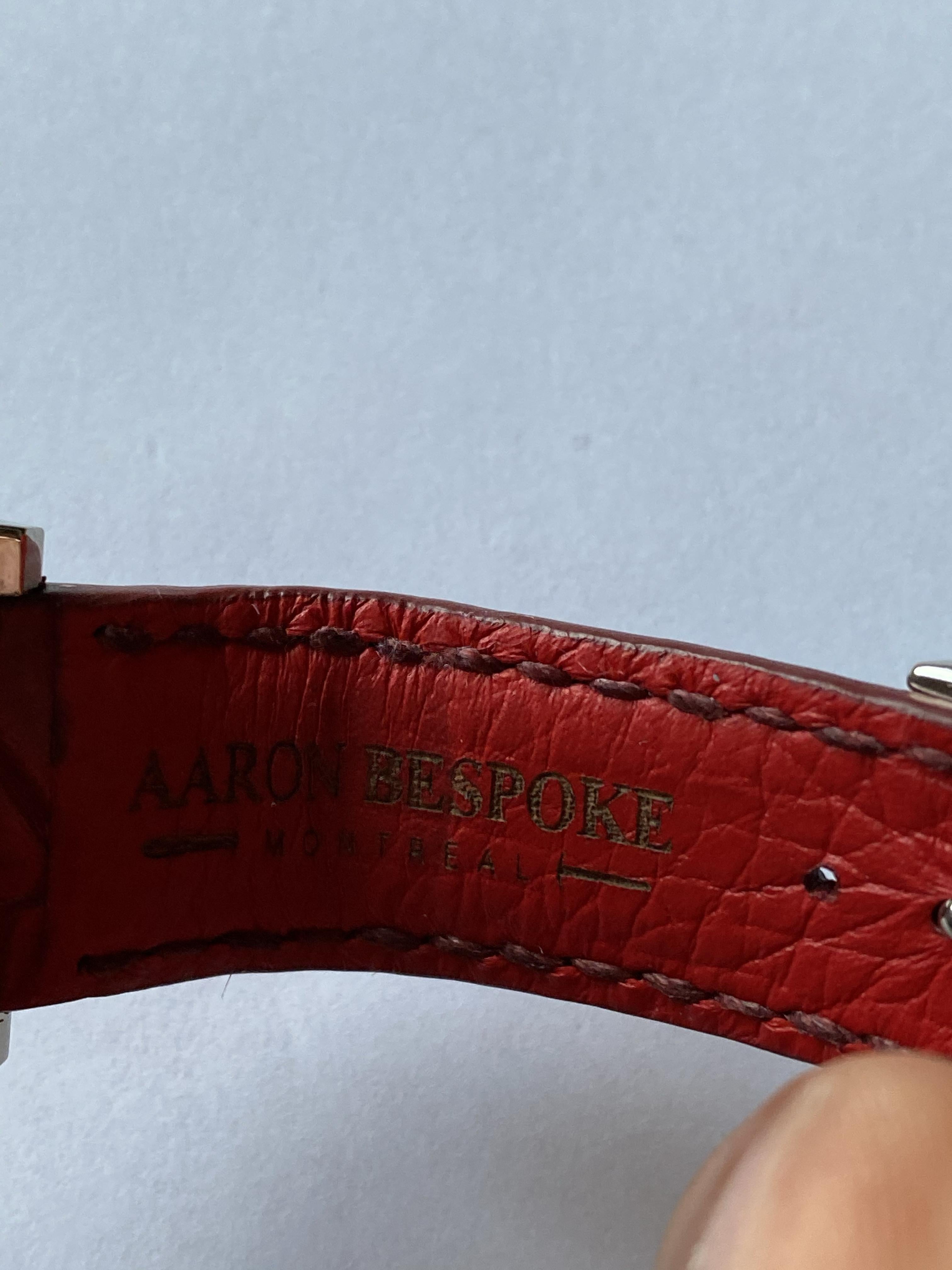 Aaron Bespoke straps? | WatchUSeek Watch Forums