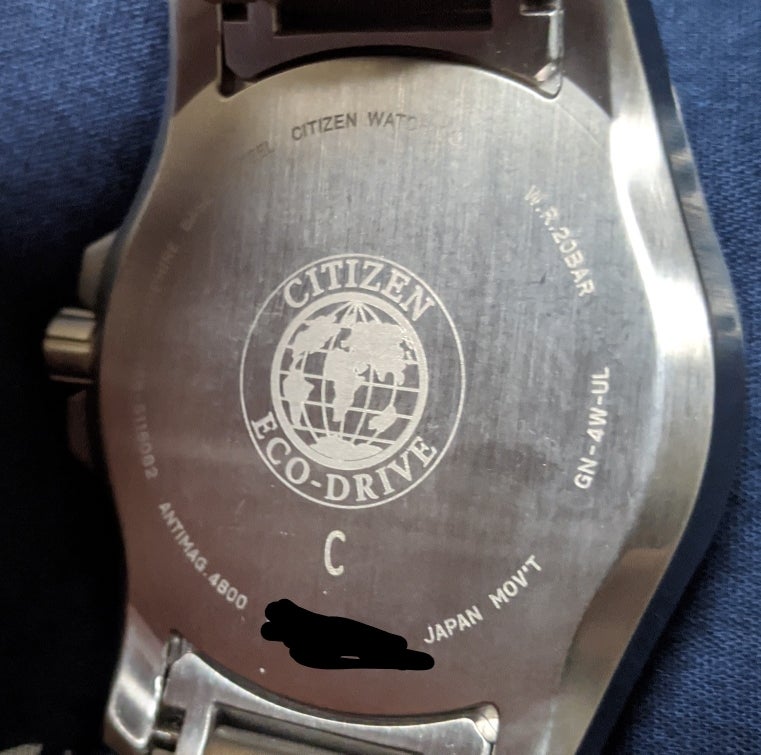 What does the big letter C that's stamped on the screw back on my Eco ...