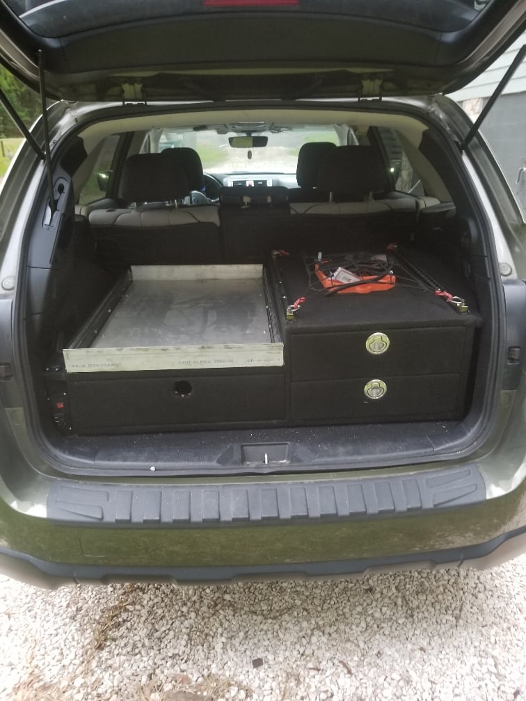 DIY drawer system | Subaru Outback Forums