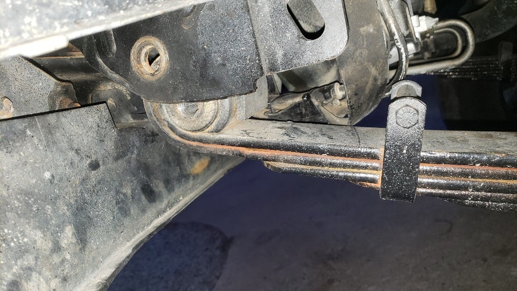 Replacing leaf spring bushings | Ford Powerstroke Diesel Forum