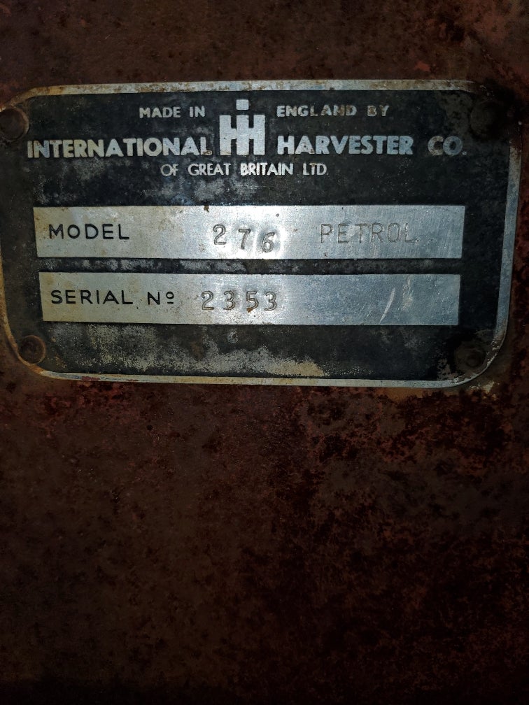 My first IH, 276 Gas | My Tractor Forum