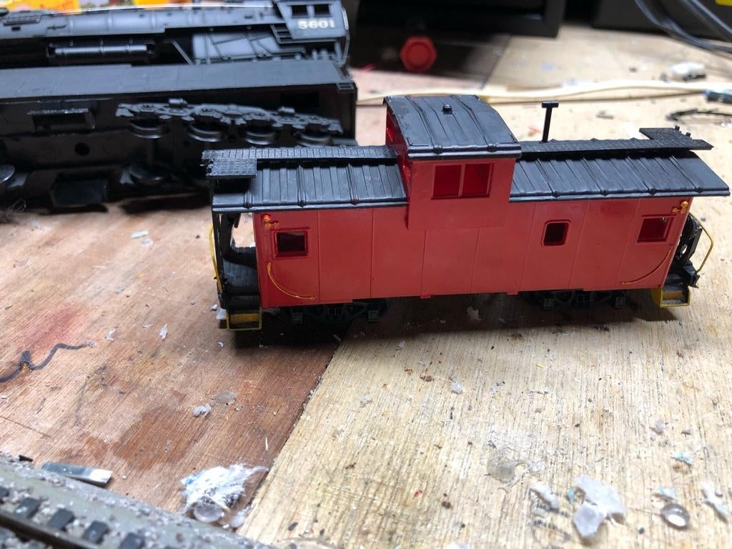 Red caboose! | Model Train Forum