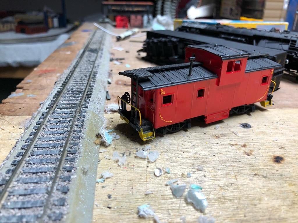 Red caboose! | Model Train Forum