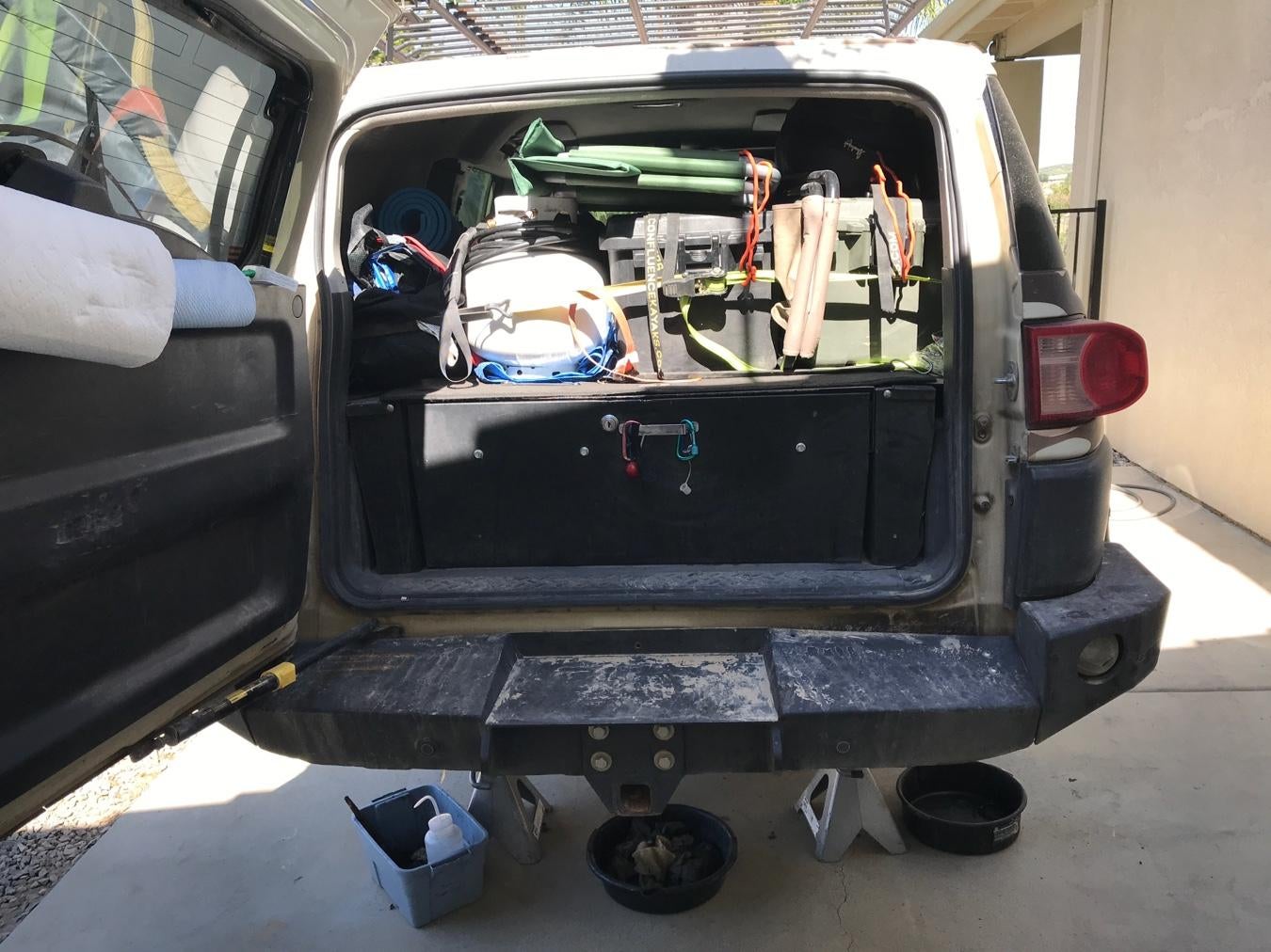 Mounting a gas tank on rack of FJ? | Toyota FJ Cruiser Forum