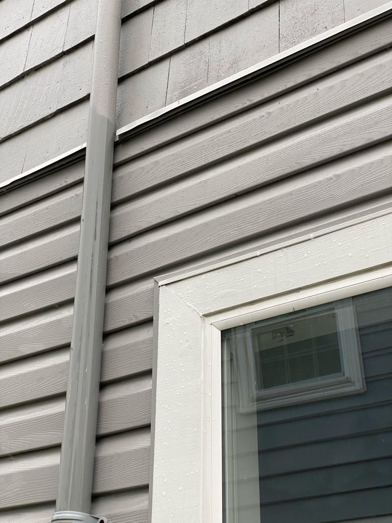 Water leak from top of window frame in heavy rain | DIY Home ...