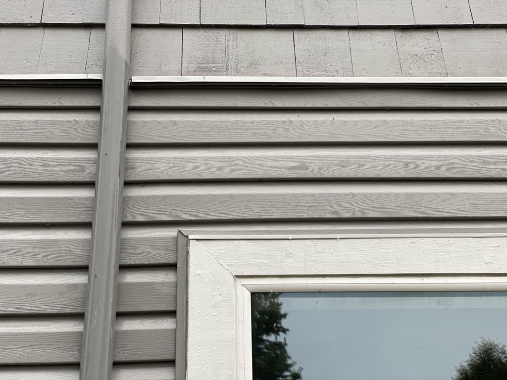 Water leak from top of window frame in heavy rain | DIY Home ...
