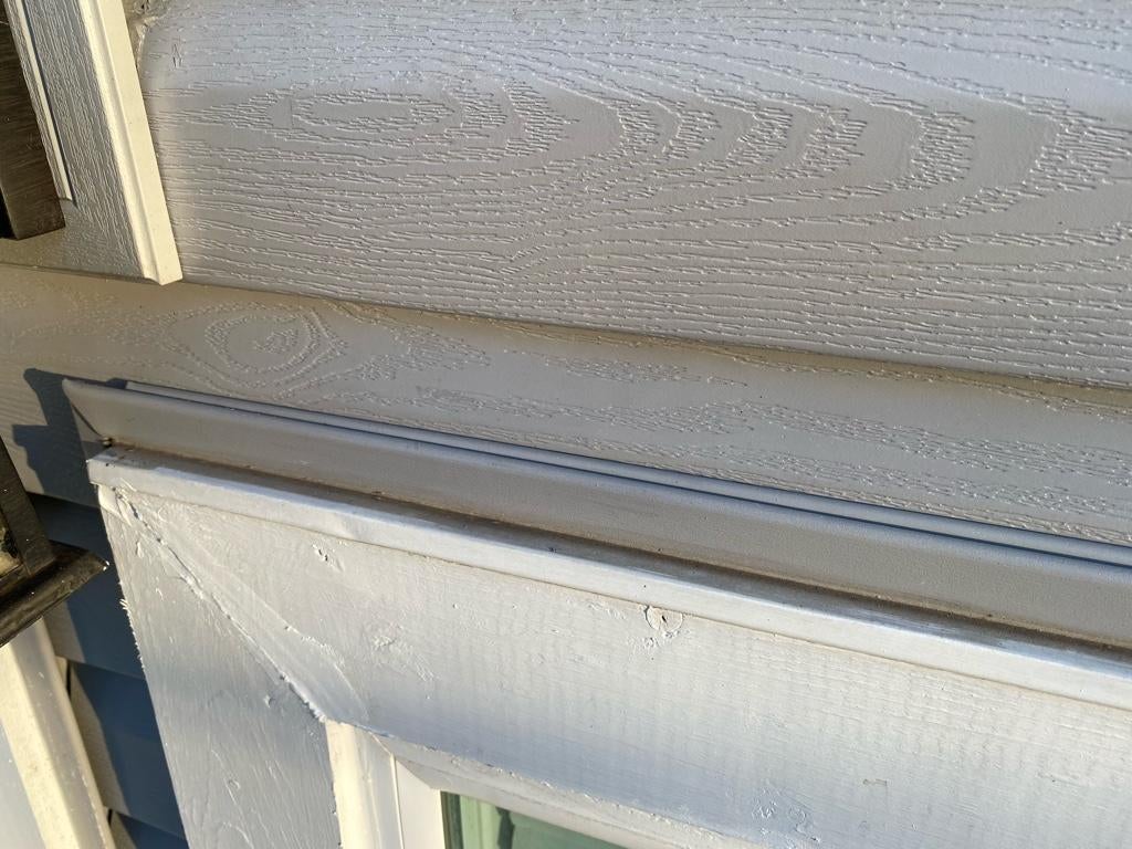 Water leak from top of window frame in heavy rain | DIY Home ...