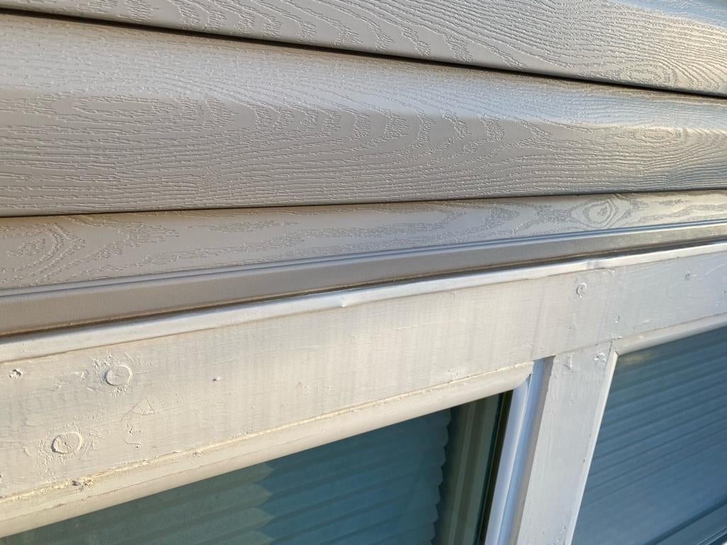 Water leak from top of window frame in heavy rain | DIY Home ...