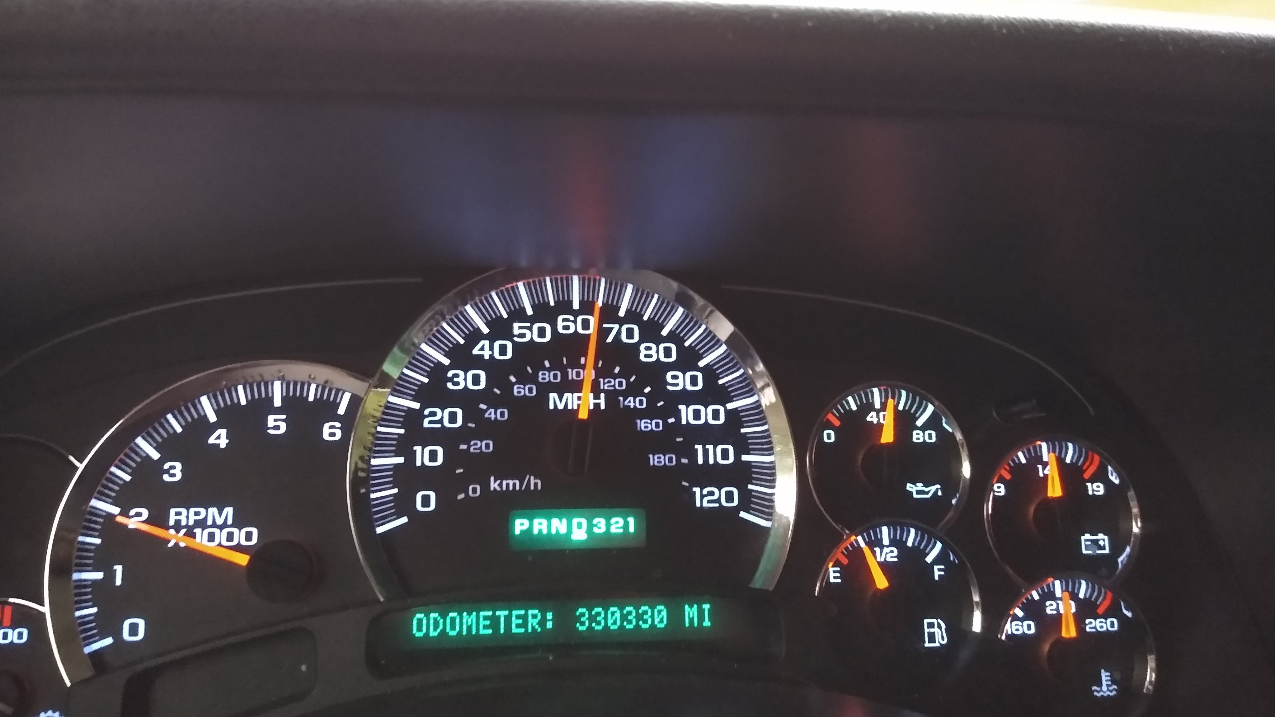 Post your interesting and high mileage odometer readings | Chevy ...