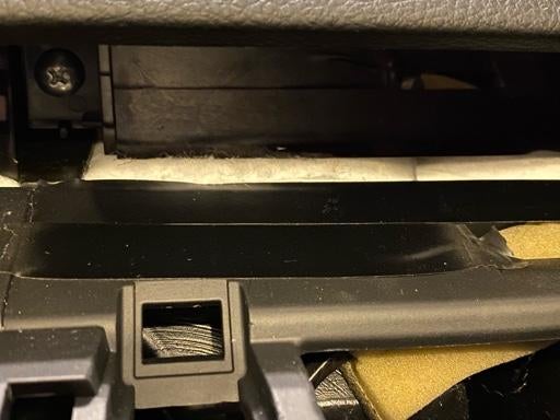 Fix for rattle at top center of dashboard | Subaru Outback Forums