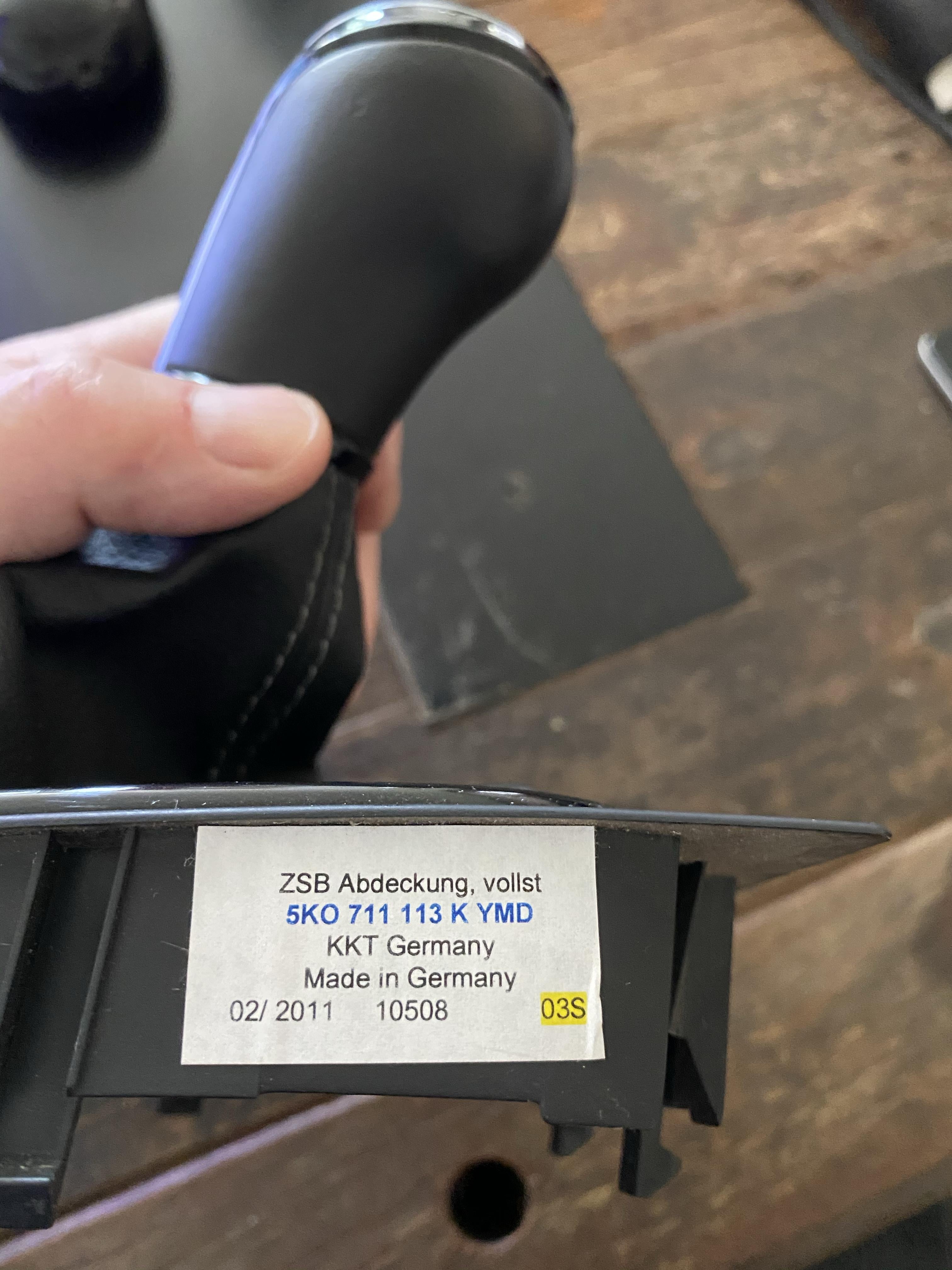 MK6 Golf R Shifter/Boot | VW Vortex - Volkswagen Forum
