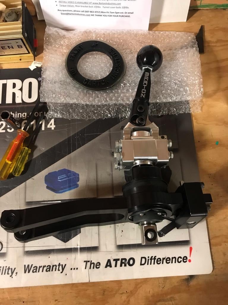 Barton shifter V.S. Hurst Shifter for 2012 R/T Challenger & Tranny flow ...