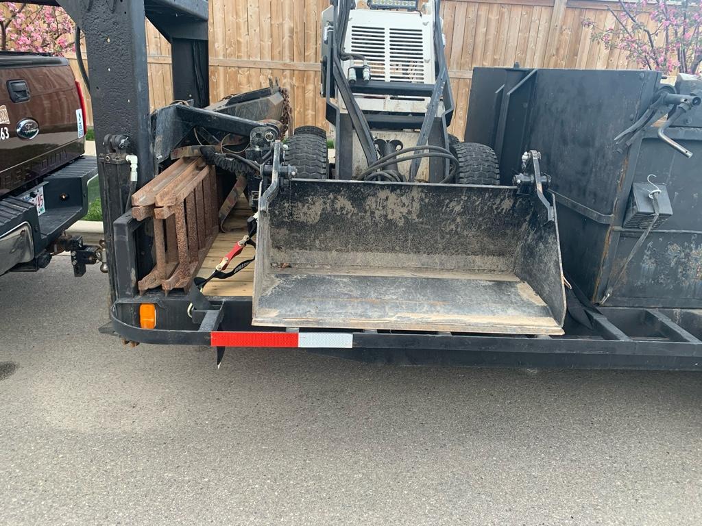 Dump / Mini skid steer trailer | Page 2 | Contractor Talk ...
