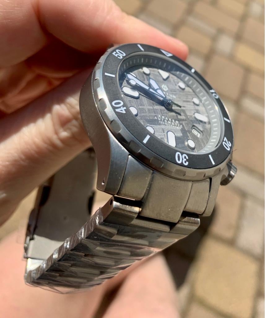 Hamtun H2 with Meteorite dial and Selitta movement. | WatchUSeek Watch ...