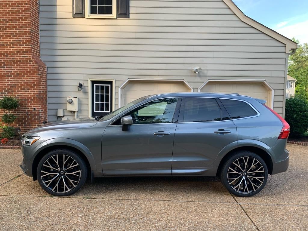 2020 Volvo XC60 T5 Osmium Gray/Blond City-Weave Textile Build Thread ...