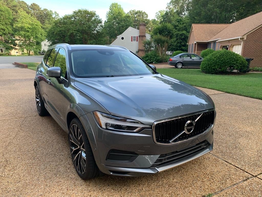 2020 Volvo XC60 T5 Osmium Gray/Blond City-Weave Textile Build Thread ...