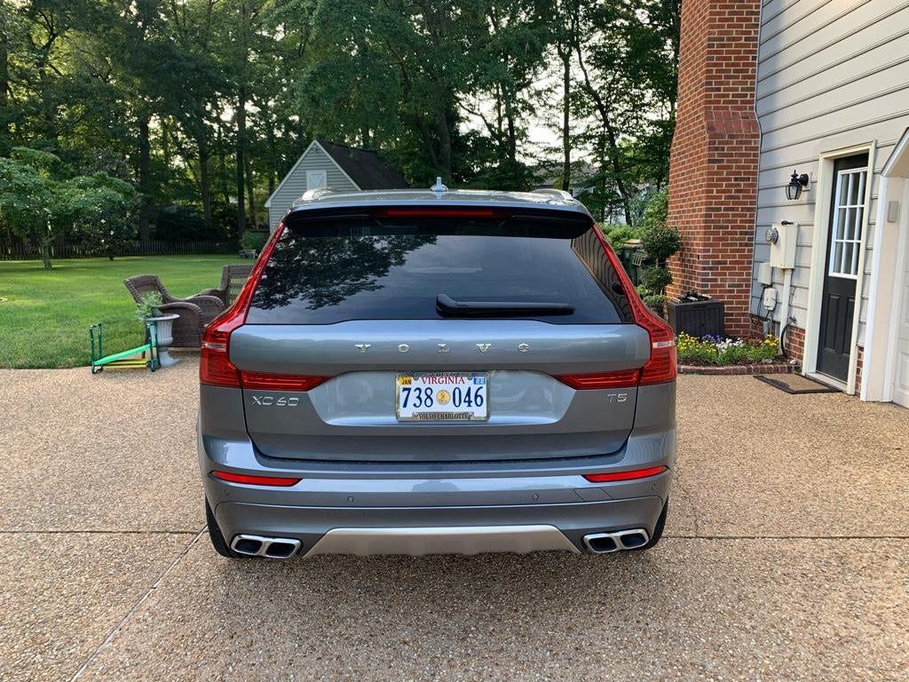 2020 Volvo XC60 T5 Osmium Gray/Blond City-Weave Textile Build Thread ...