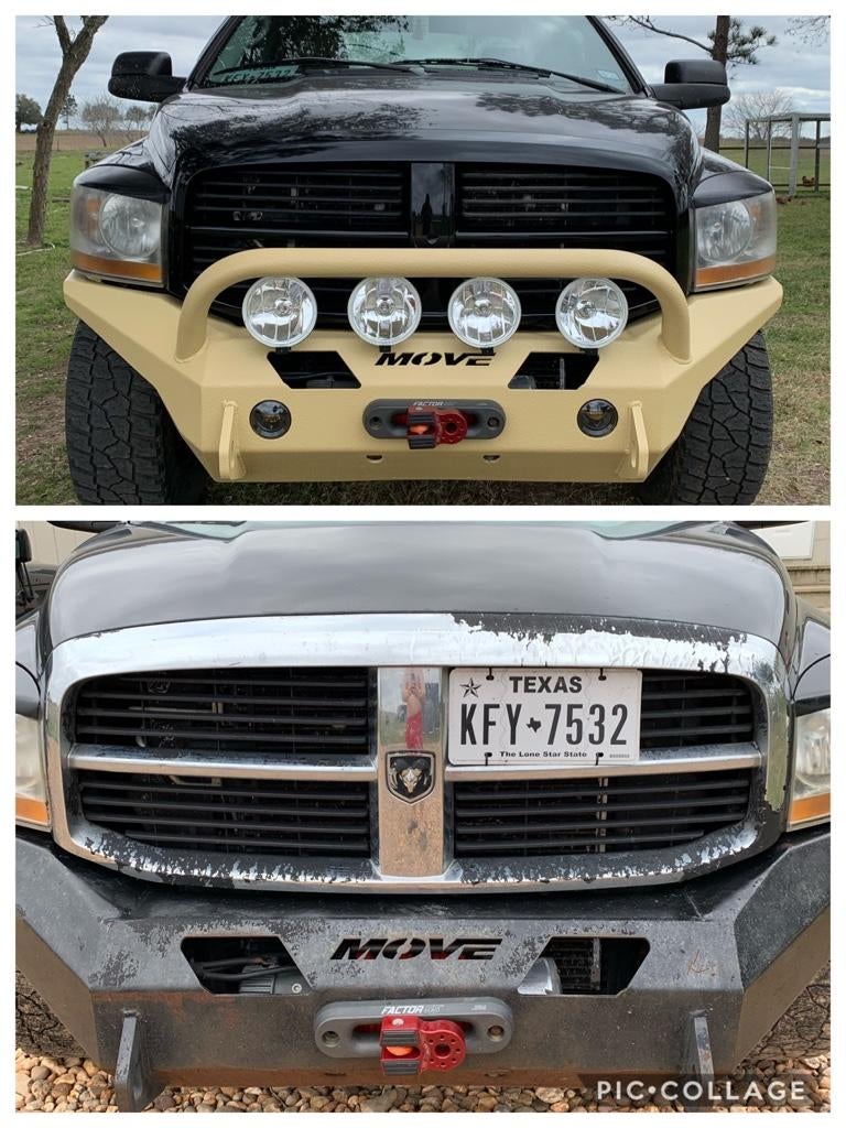 Modified iron cross bumper | Cummins Diesel Forum