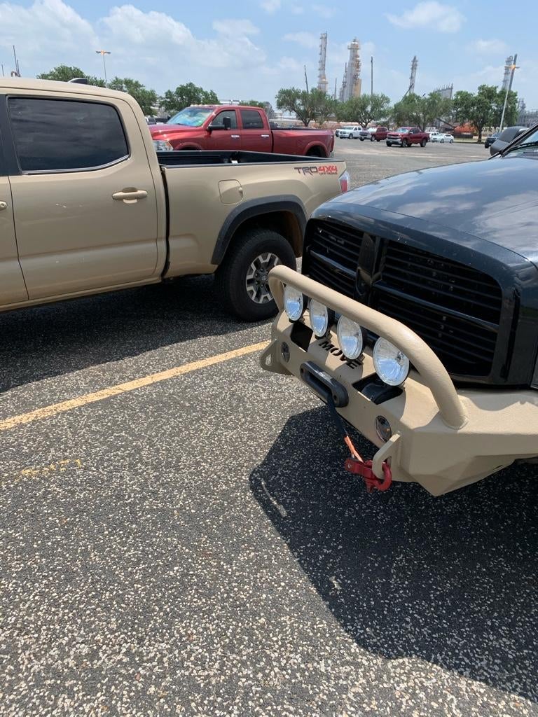 Modified iron cross bumper | Cummins Diesel Forum