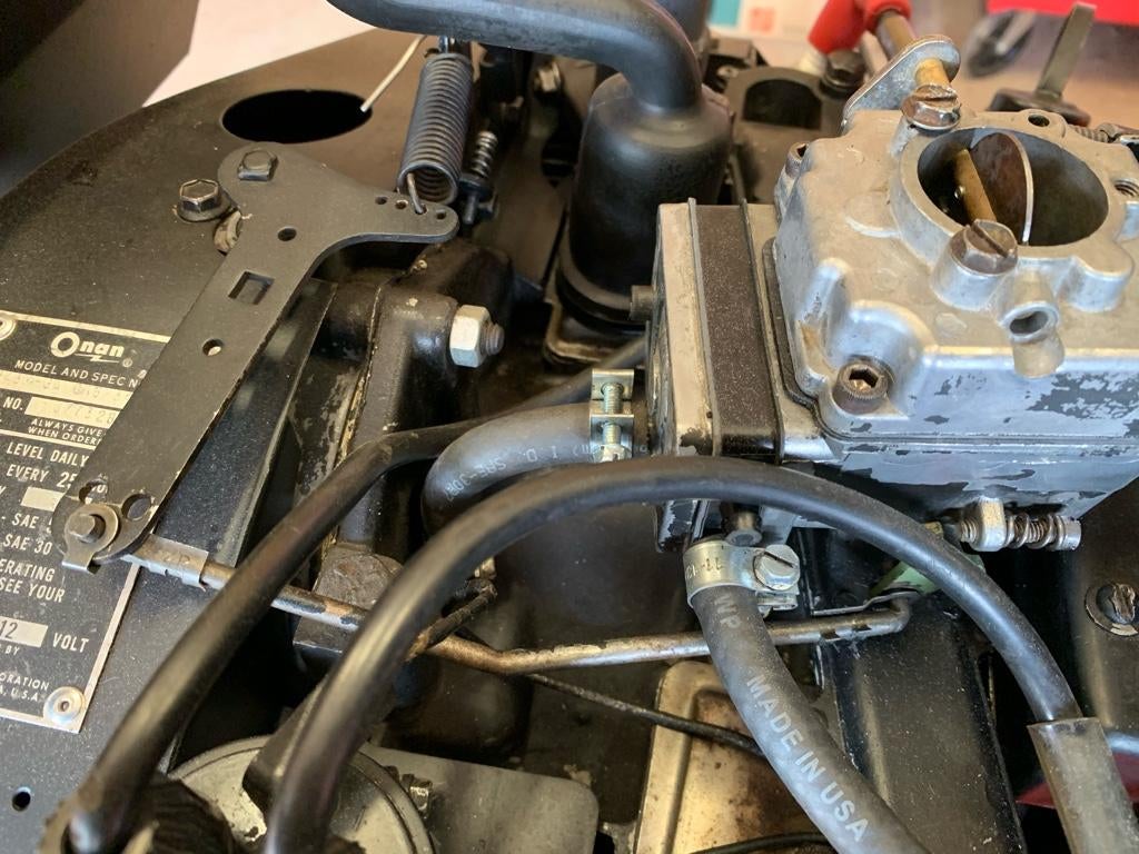B43 carb and governor setup | Case Colt Ingersoll Tractors