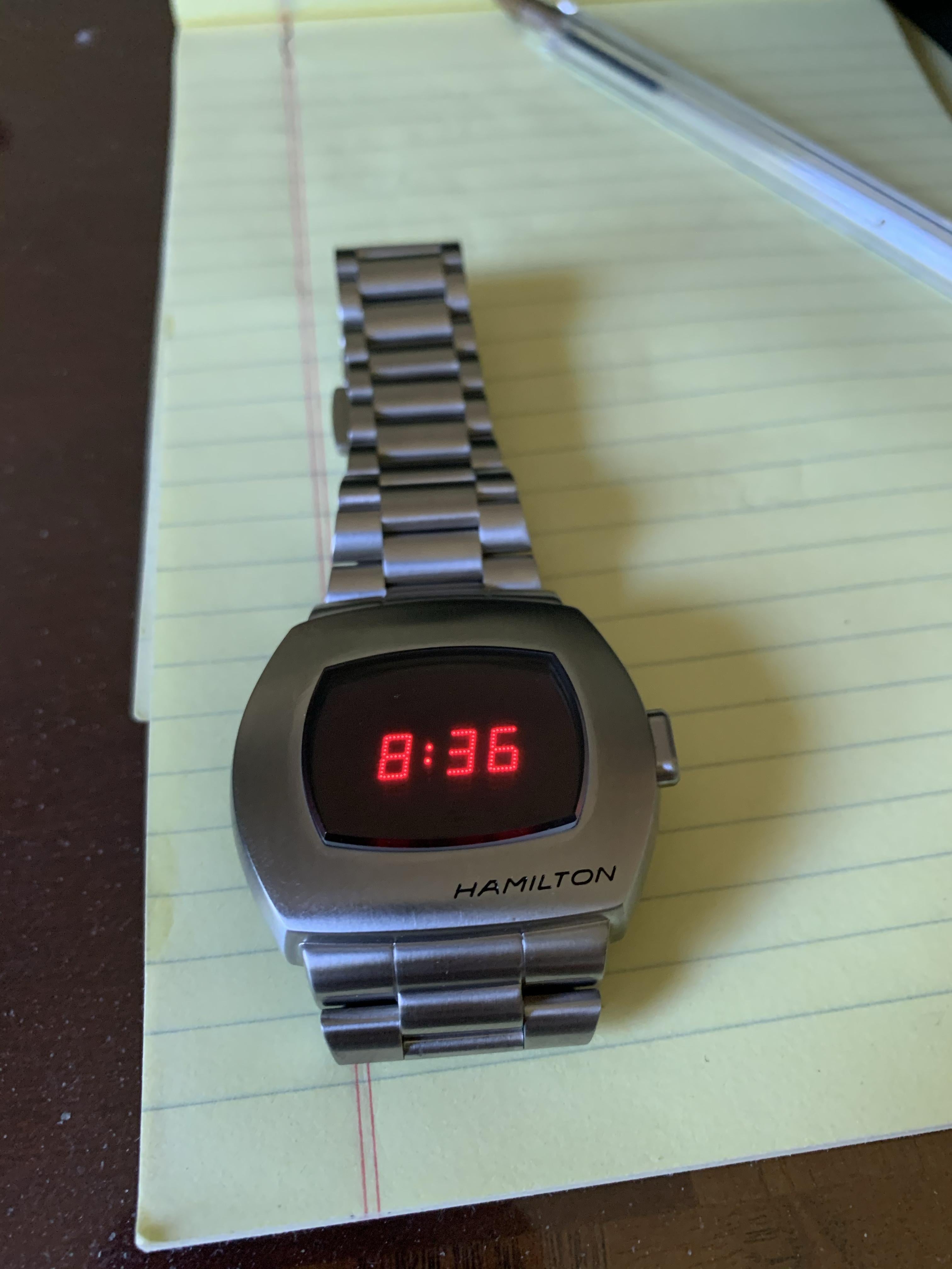 Anyone Have the New Hamilton PSR Digital Watch Reissue? | WatchUSeek ...