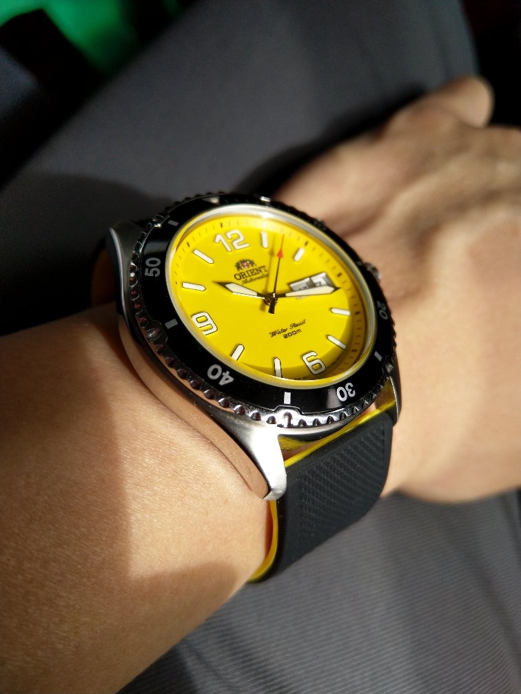 Need suggestion - good rubber strap for orient mako | WatchUSeek Watch ...